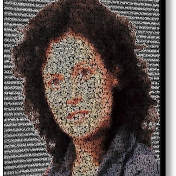 Art | Ellen Ripley Alien Sigourney Weaver Quotes Mosaic Framed Limited ...